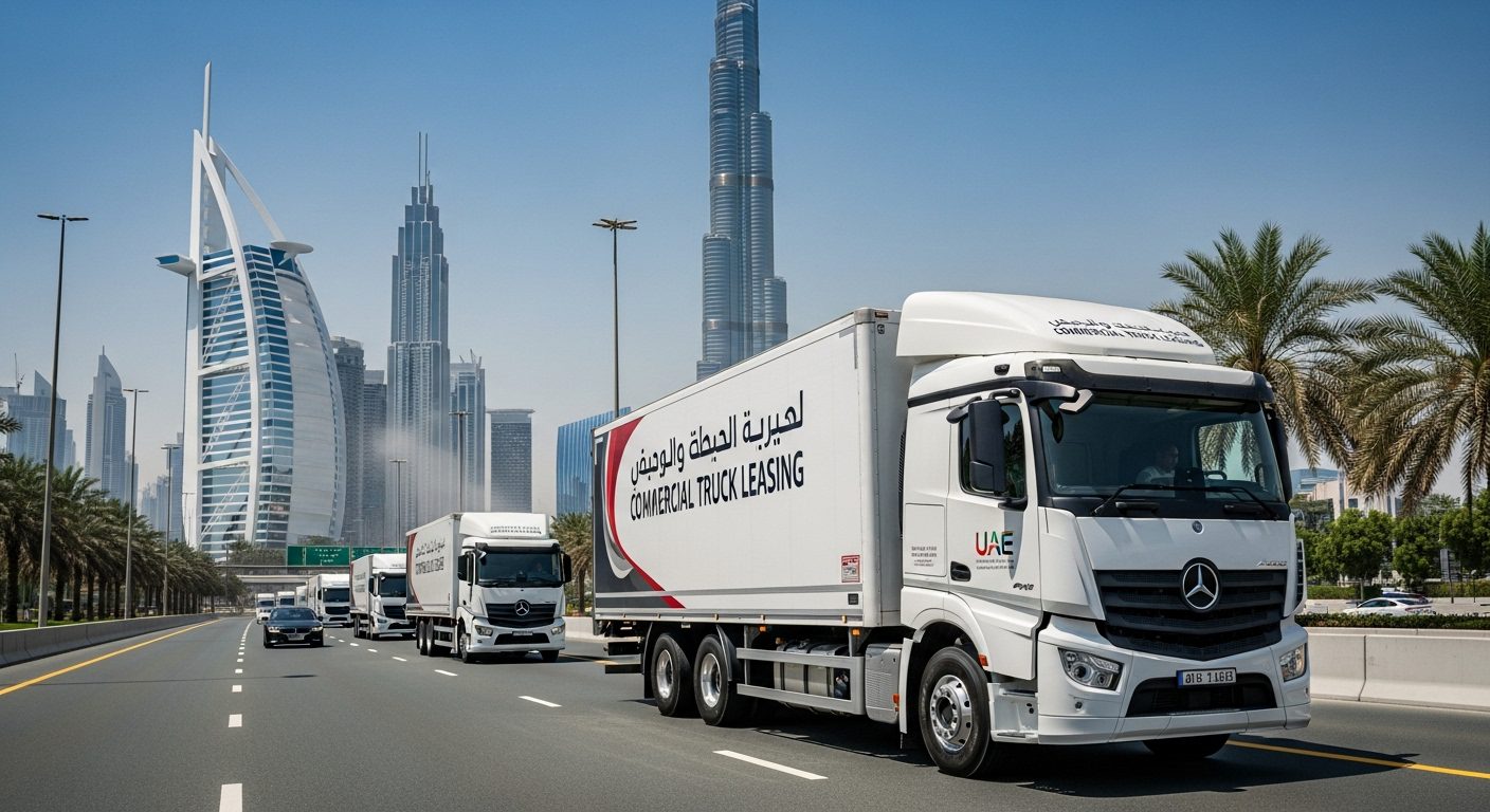Commercial Truck Leasing in Dubai | Affordable 24/7 services